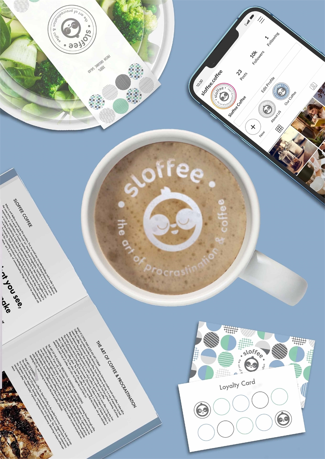 Студенческое портфолио / Кофейня SLOFFEE COFFEE