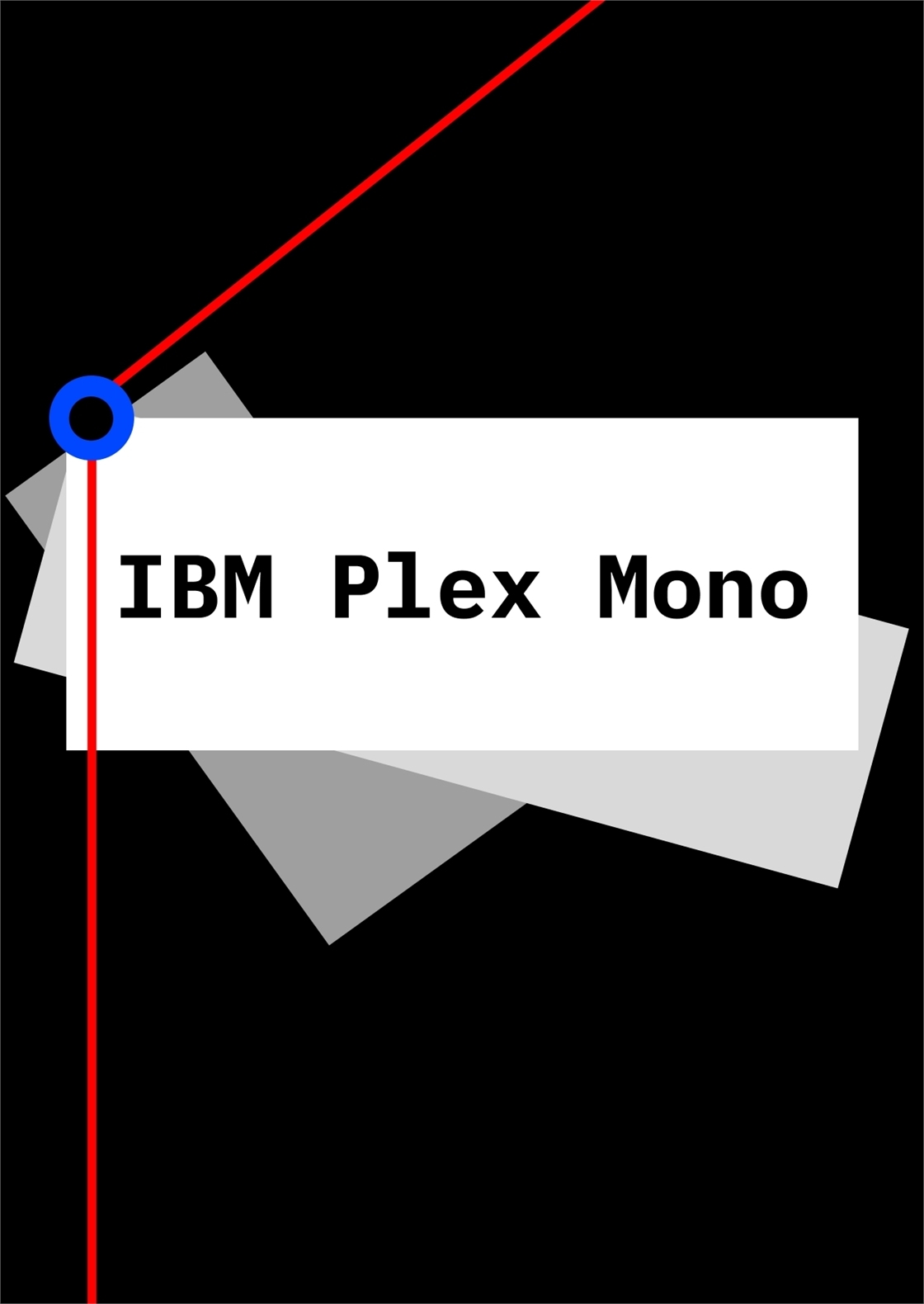 Студенческое портфолио / IBM Plex Mono