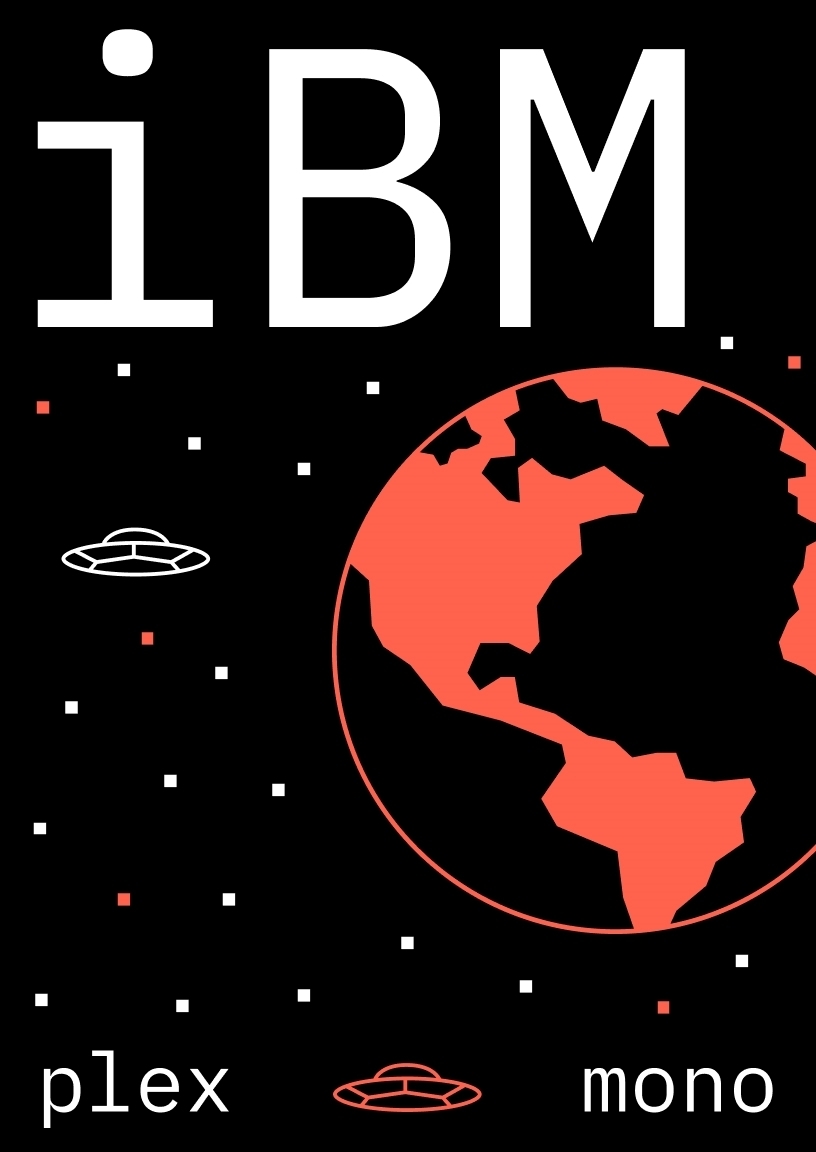 Студенческое портфолио / IBM Plex Mono