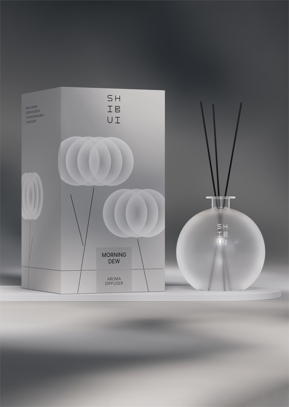 Студенческое портфолио / Shibui: линейка аромадиффузоров